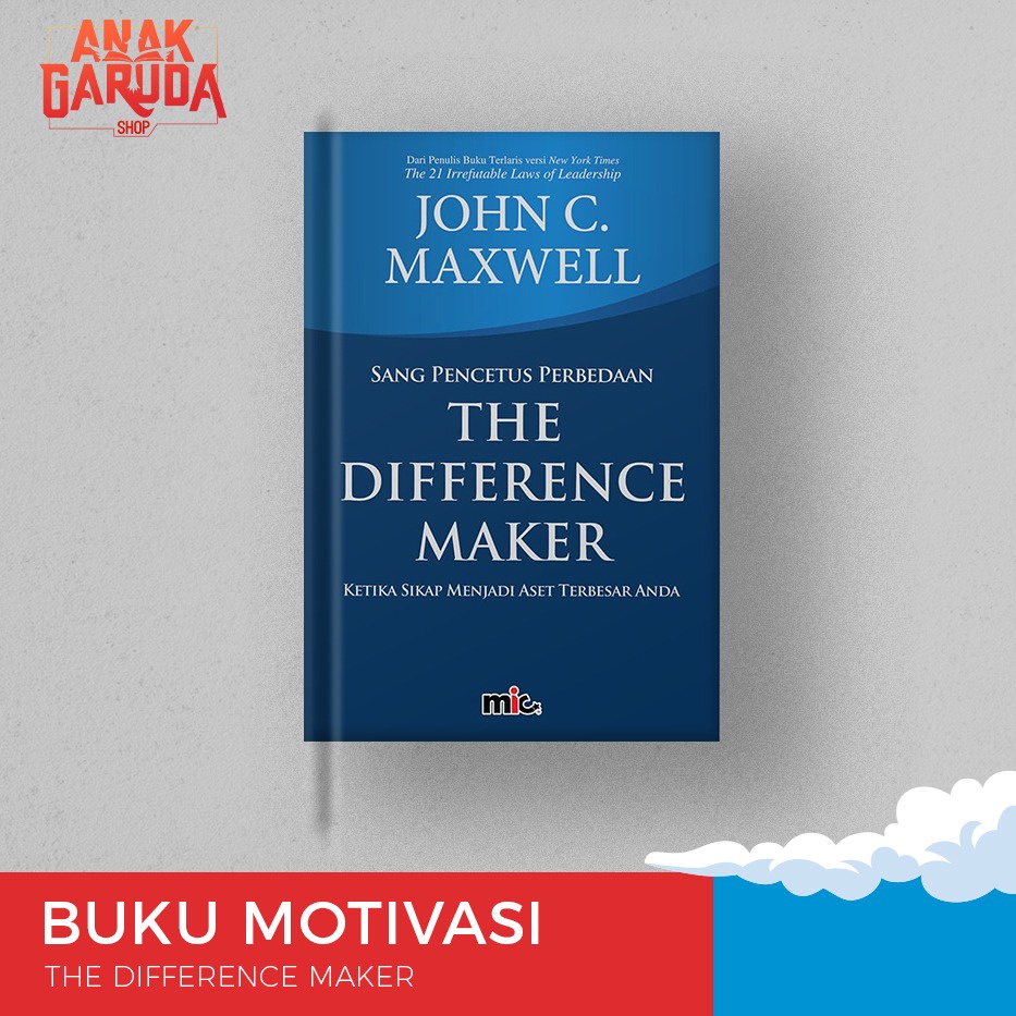 Jual Buku Pengembangan Diri | The Difference Maker - JHON C. MAXWELL | Shopee Indonesia