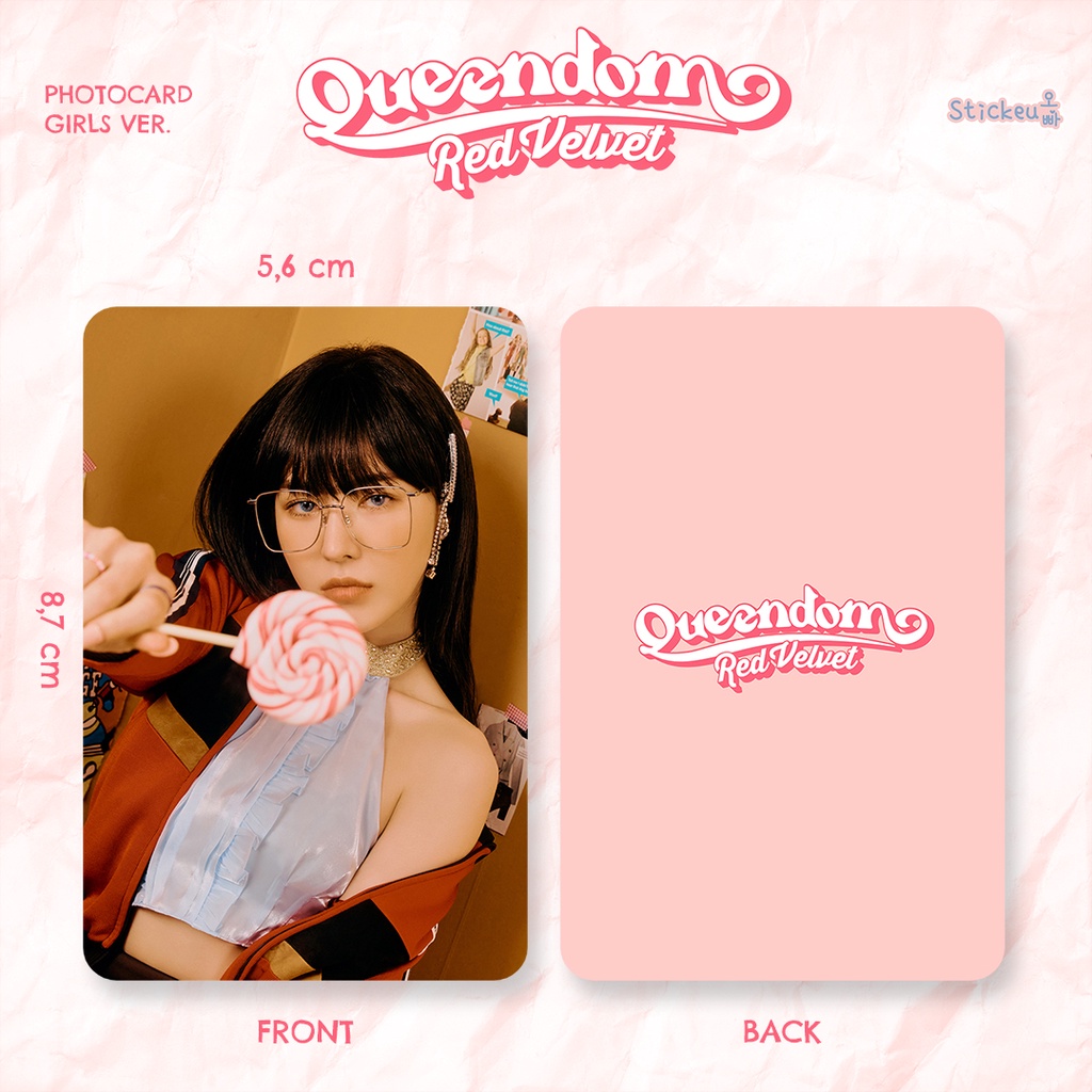 Jual Photocard Red Velvet Queendom (Girls Ver) | Shopee Indonesia