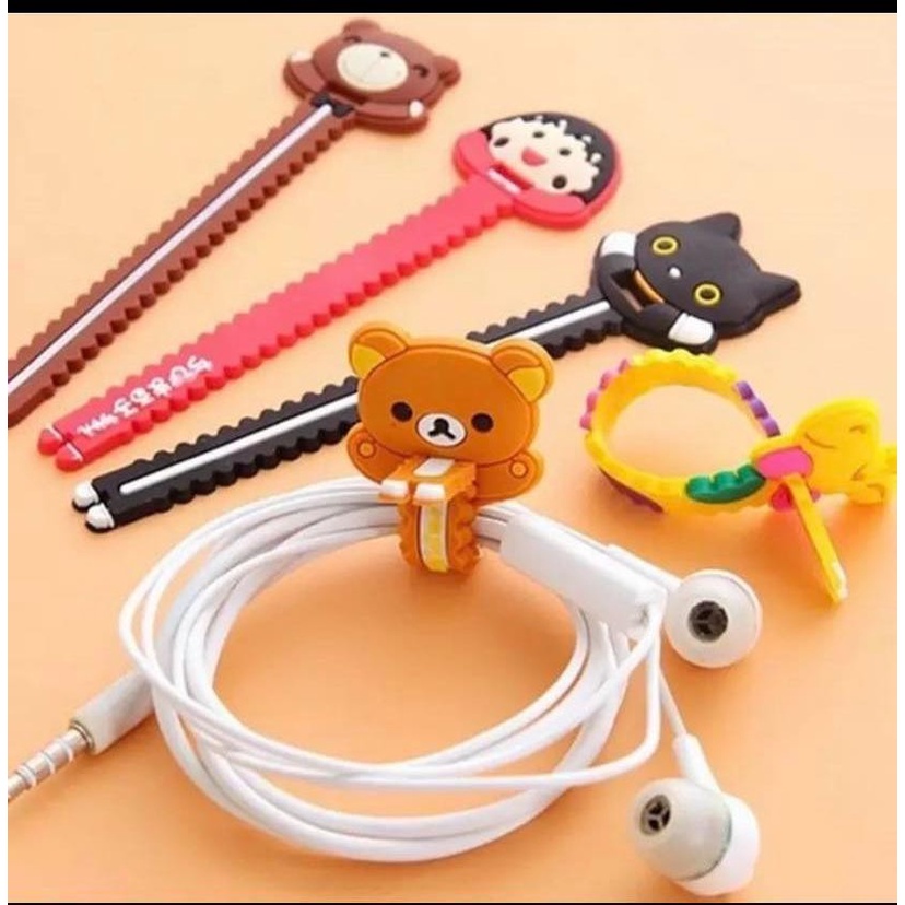 Jual Penjepit Kabel / Cord Cable Holder Karakter / Pengikat Kabel ...