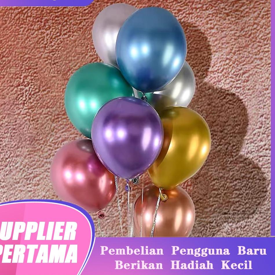 Jual Kualitas Terpercaya Balon latex metalik chrome / balloon chrome ...