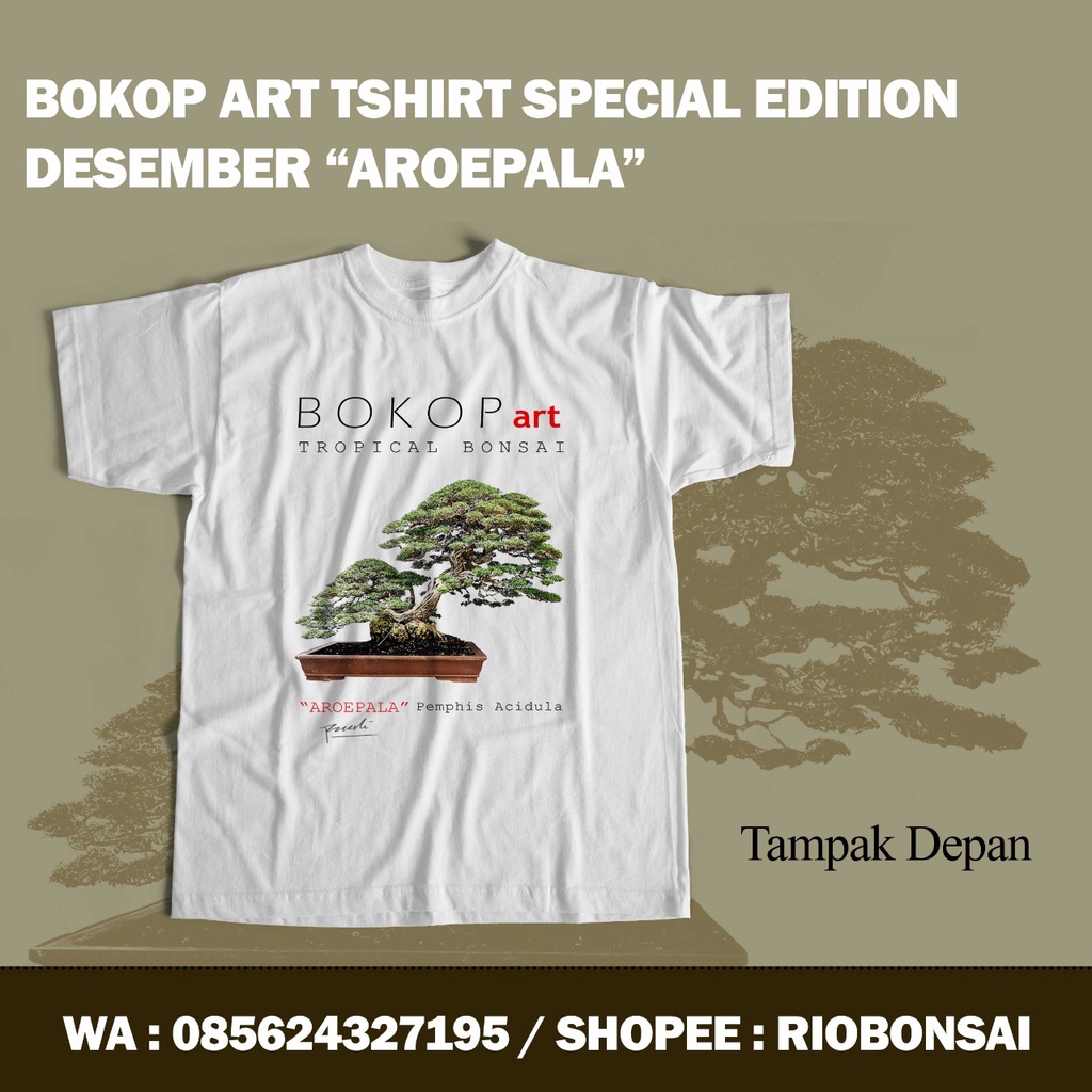 Jual Kaos Bokop Art by Rudi Julianto Special Edition Desember "Aroepala ...