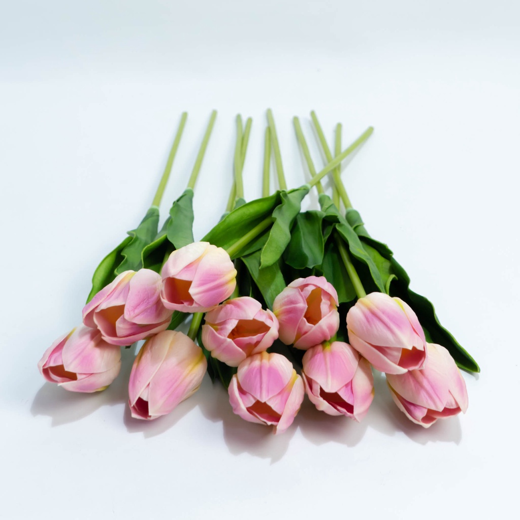 Jual High Quality Artificial Tulip Flower Real Touch 47cm/Bunga Tulip ...