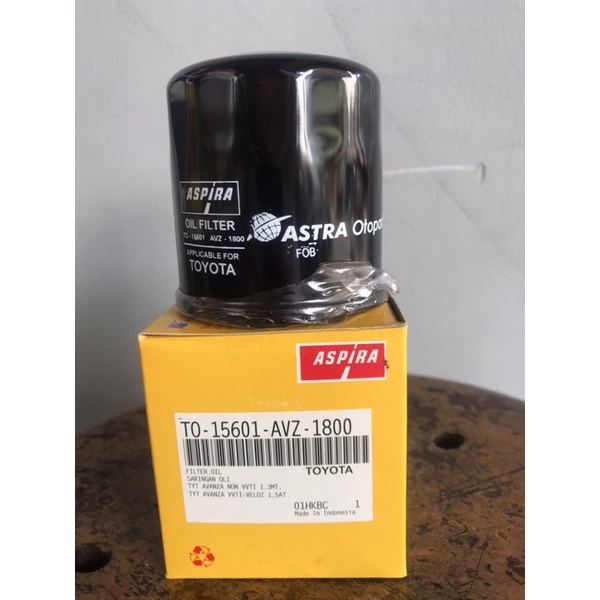 Jual Filter Oli Avanza, Xenia, Rush, Terios, Agya, Ayla, Gran Max ...