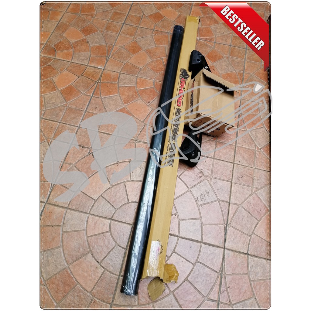 Jual Rhino crossbar roof rack jepit roofrail untuk bagasi mobil sunrise ...