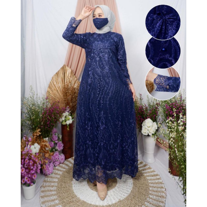 Jual GAMIS RATU BROKAT TULLE | Shopee Indonesia