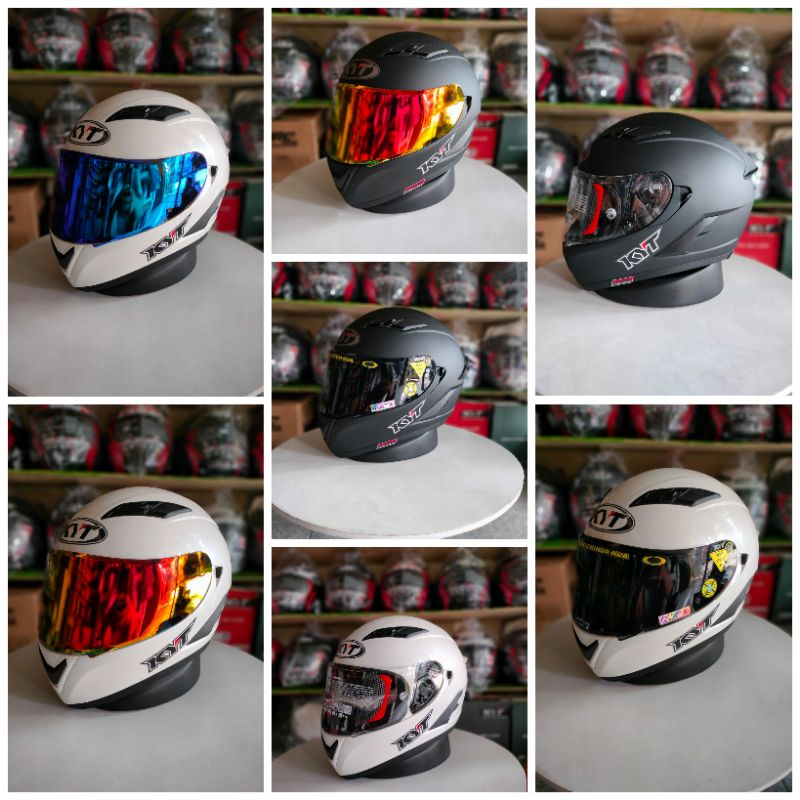 Jual HELM KYT FULLFACE FALCON FR SOLID PAKET GANTENG | Shopee Indonesia