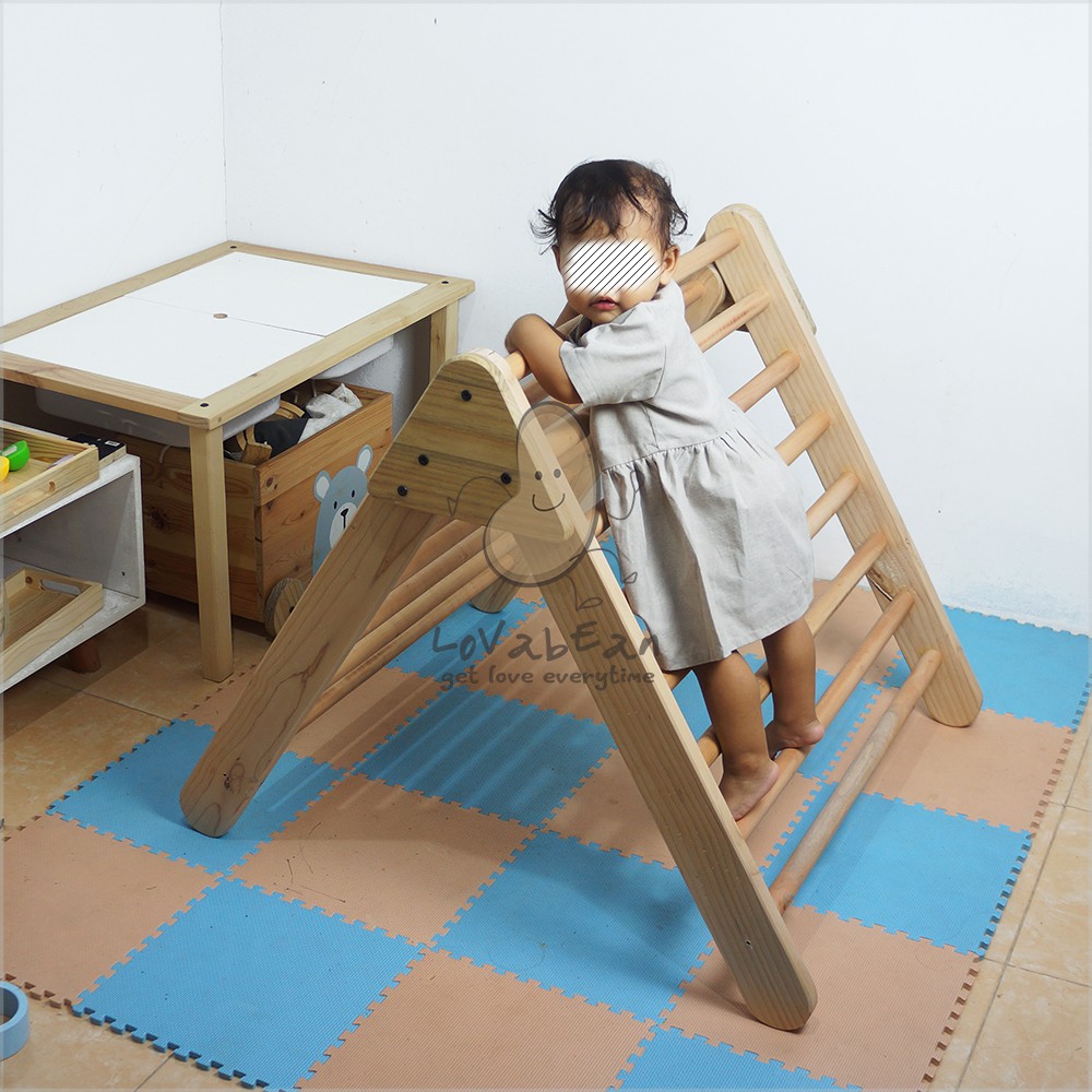 Jual the pikler triangle ladder mainan tangga anak segitiga | Shopee ...