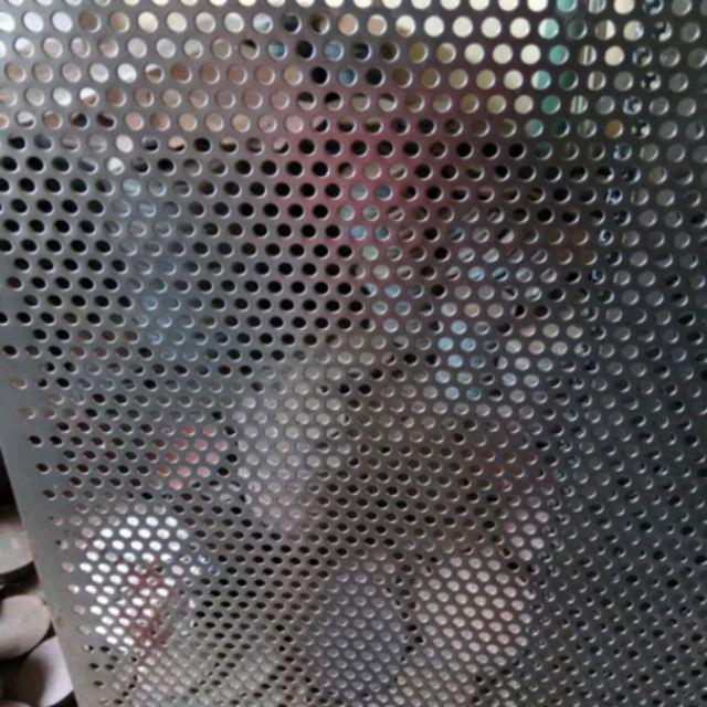 Jual Plat Lubang Besi Bolong Perforated 2mm, 3mm, 4mm, 5mm, 6mm, 8mm, 10mm, 12mm Ukuran 50cm x ...