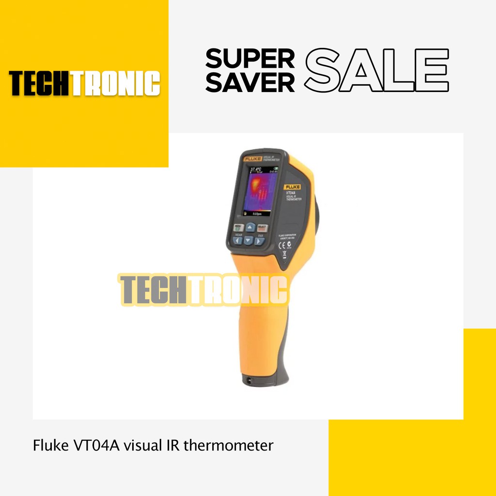 Jual Fluke VT04A Visual IR Thermometer - TECHTRONIC | Shopee Indonesia