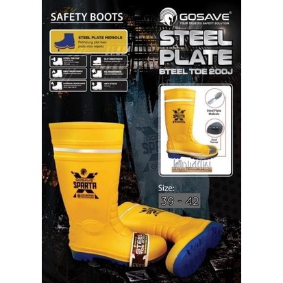 Jual SAFETY SEPATU BOOTS KESELAMATAN KERJA SAFETY BOOTS PELINDUNG KAKI ...