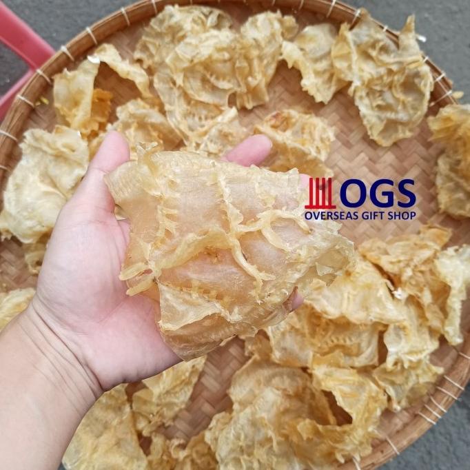Jual Perut Ikan Mayung Eceran Hupio Hipio Kering Mentah Ukuran Besar ...