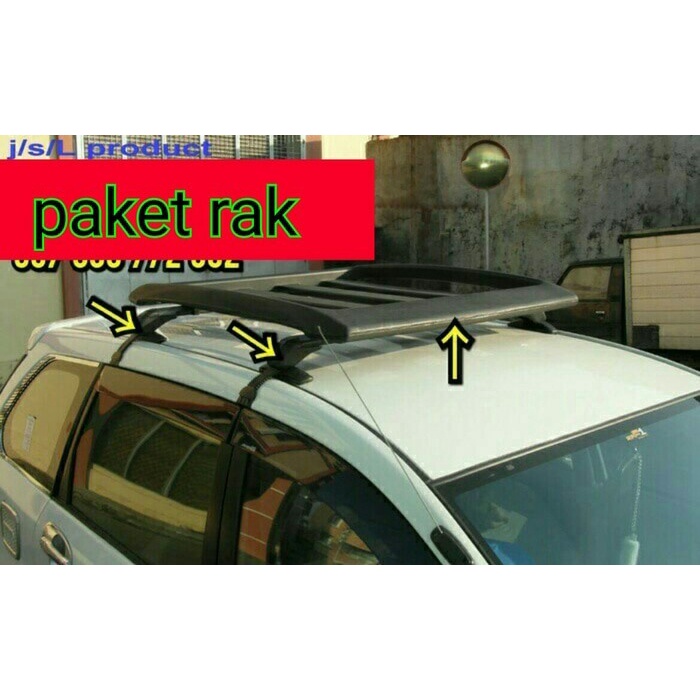 Jual Paket cross bar dan Rak Mobil Grand new avanza/ xenia/ veloz ...