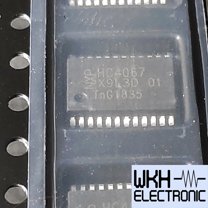 Jual IC SMD 74HC4067DB SSOP-24 74HC4067 HC4067 Multiplexer Demux ...
