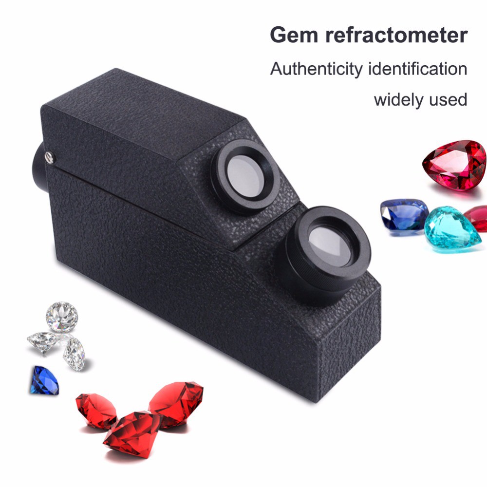 Jual FREE ONGKIR Gem refractometer gem tool gem refractometer diamond detector external with ...