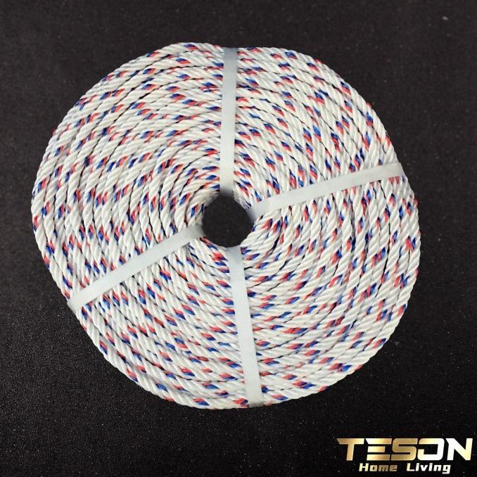 Jual TALI TAMBANG PPD 10 MM 1 ROLL 220 METER PP PROPYLINE NILON TAMPAR ...