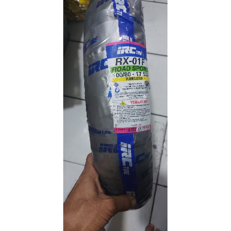 Jual Ban Tubles IRC RX01 / Rx 01 ukuran 100/80-17 ring 17 CB150, CB150R LED, CBR, Ninja 250, D ...