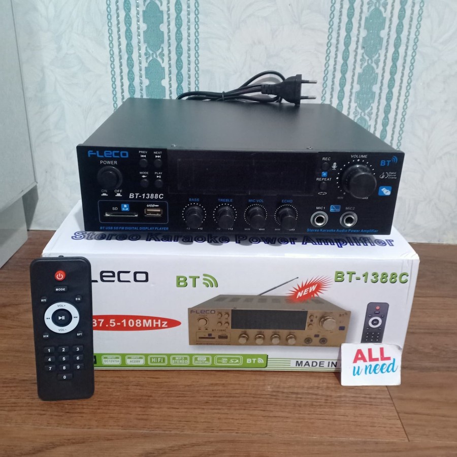 Jual Amplifier Fleco BT-1388C - Ampli Fleco 1388C - Amplifier Bluetooth ...