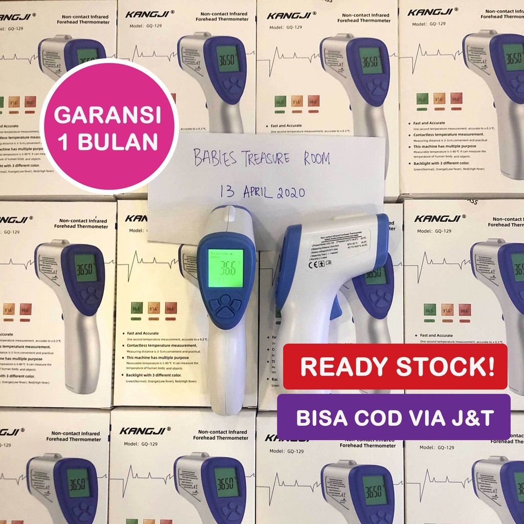 Jual [COD] Thermometer Digital Termometer Infrared KANGJI 100% ORI ...