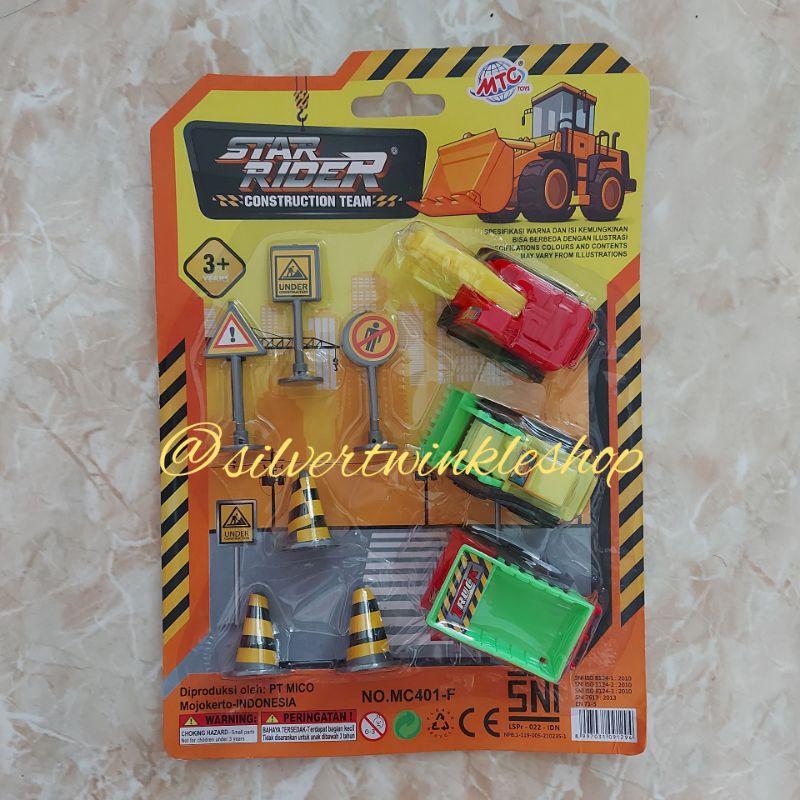 Jual Mainan edukasi truk kontruksi konstruksi mobil mobilan trek murah ...