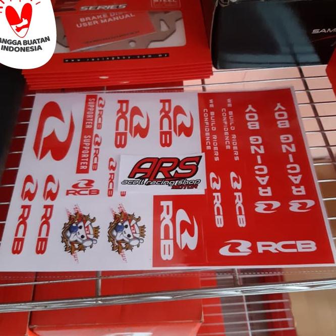 Jual Stiker Official RCB Racingboy 5X6 | Shopee Indonesia