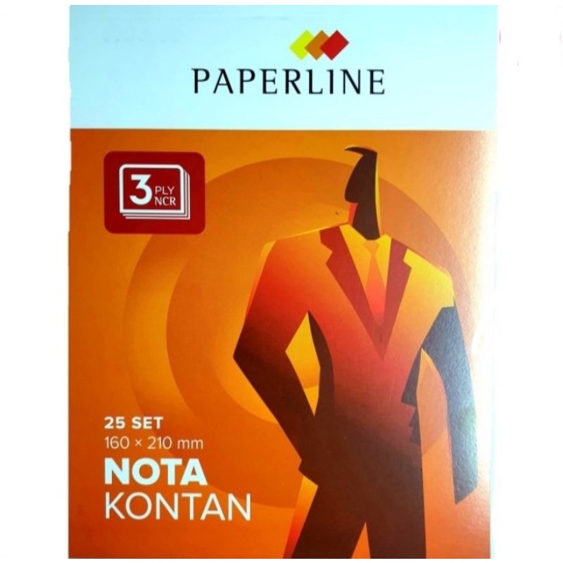 Jual BUKU NOTA/NOTA NCR 3 PLY BESAR MERK PAPERLINE | Shopee Indonesia