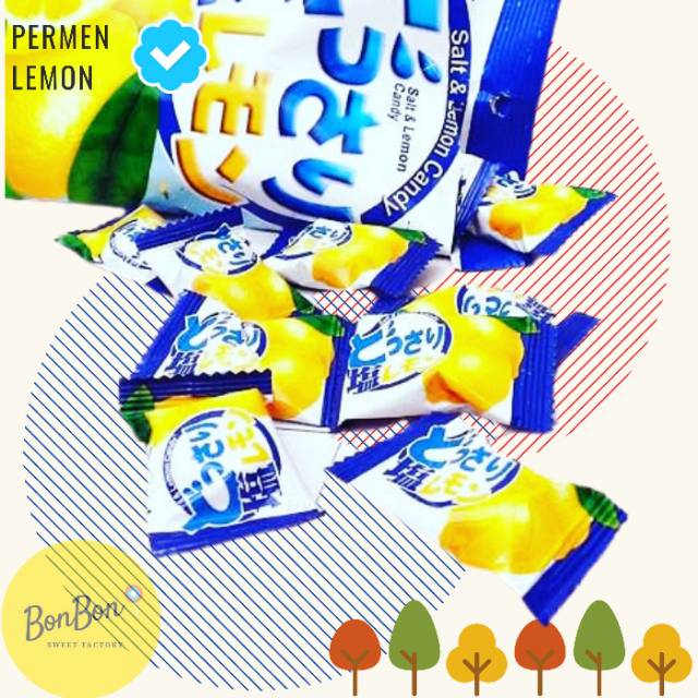Jual Permen Lemon Salt Candy / Permen Cocon Jepang 150Gr | Shopee Indonesia