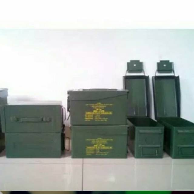 Jual Spesial Tictac Box besi box peluru box pindad | Shopee Indonesia