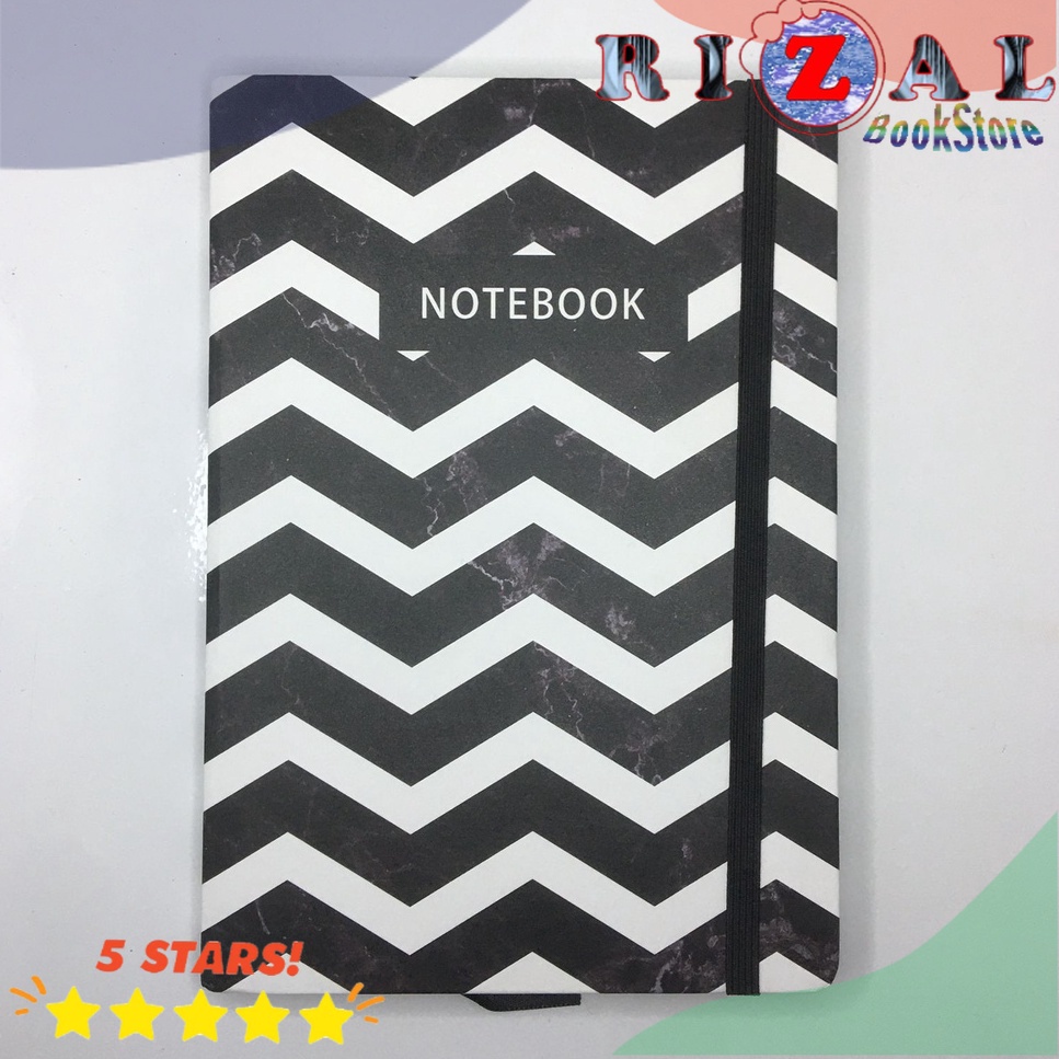 Jual BUKU CATATAN DIARY Mikirei Note Book BG-0883 A5 Stripe B/W KEKINIAN | Shopee Indonesia
