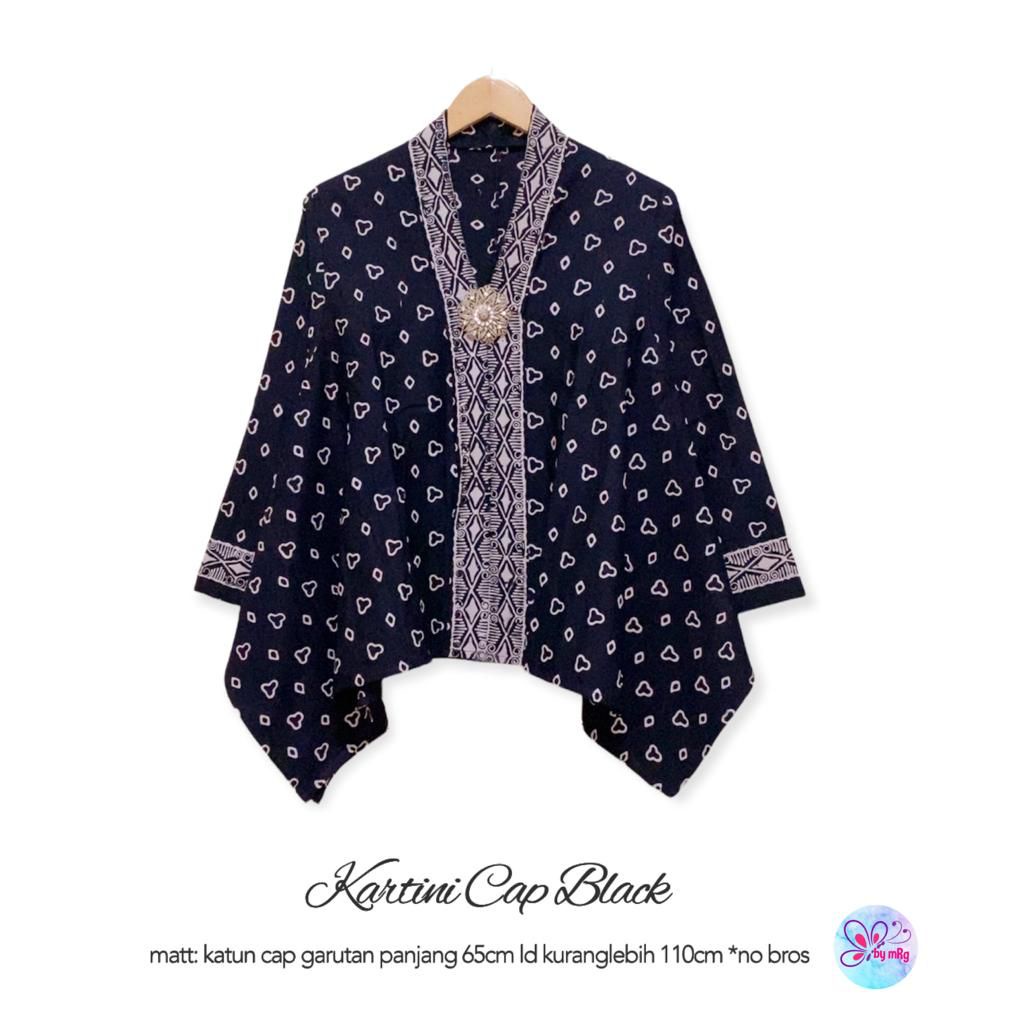 Jual PREMIUM Blus Kartini Cap GARUTAN Warna Jumputan Batik Wanita Formal Kekinian Seragam Bukber ...