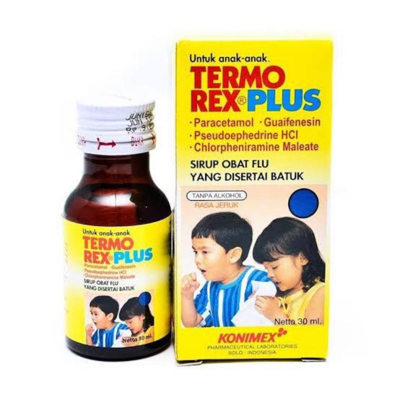 Jual TERMOREX PLUS FLU DAN BATUK 30 ML 60 ML | Shopee Indonesia
