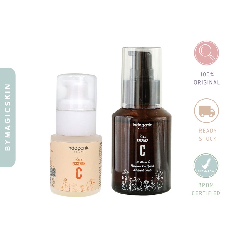 Jual Indoganic Beauty Rose Essence C 20ml / 60ml | Shopee Indonesia