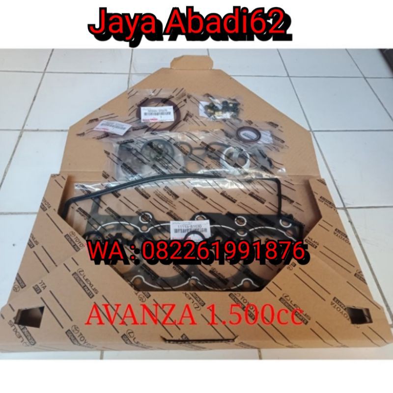 Jual Paking Set - Packing Full Set Toyota Avanza 1.5 1.500cc Asli Thailand | Shopee Indonesia