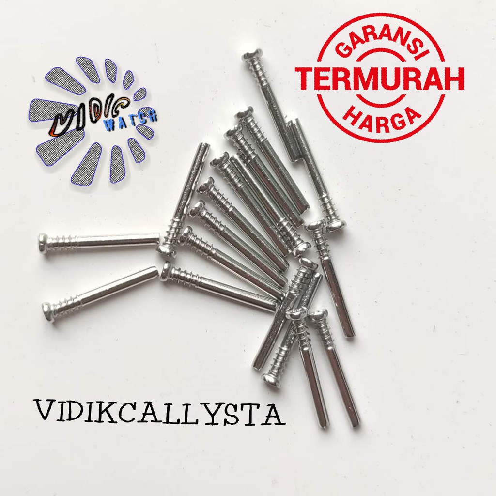 Jual BAUT STRAP Pen pin Springbar pen paku Tali Jam Sport Besi Pengunci ...