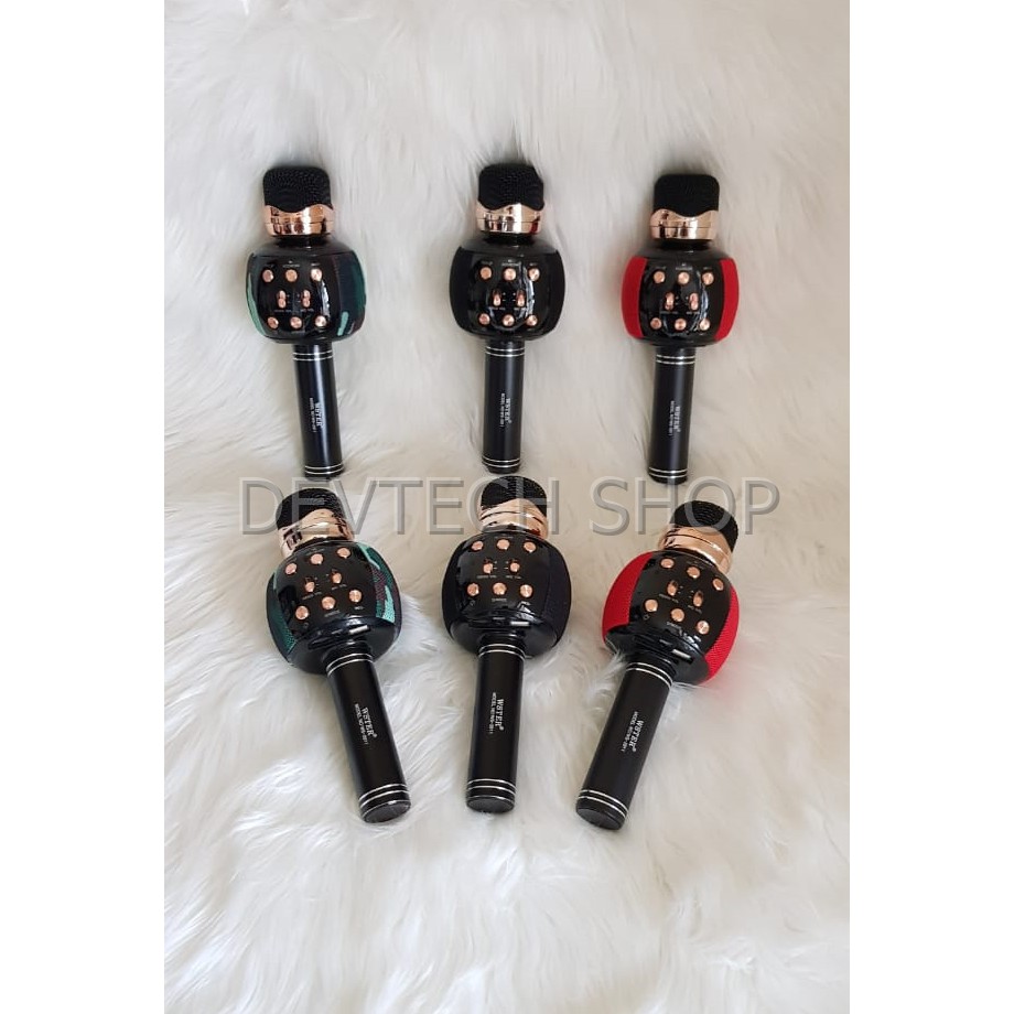 Jual ORIGINAL MIC KARAOKE WSTER 2911 BLUETOOTH SPEAKER | Shopee Indonesia