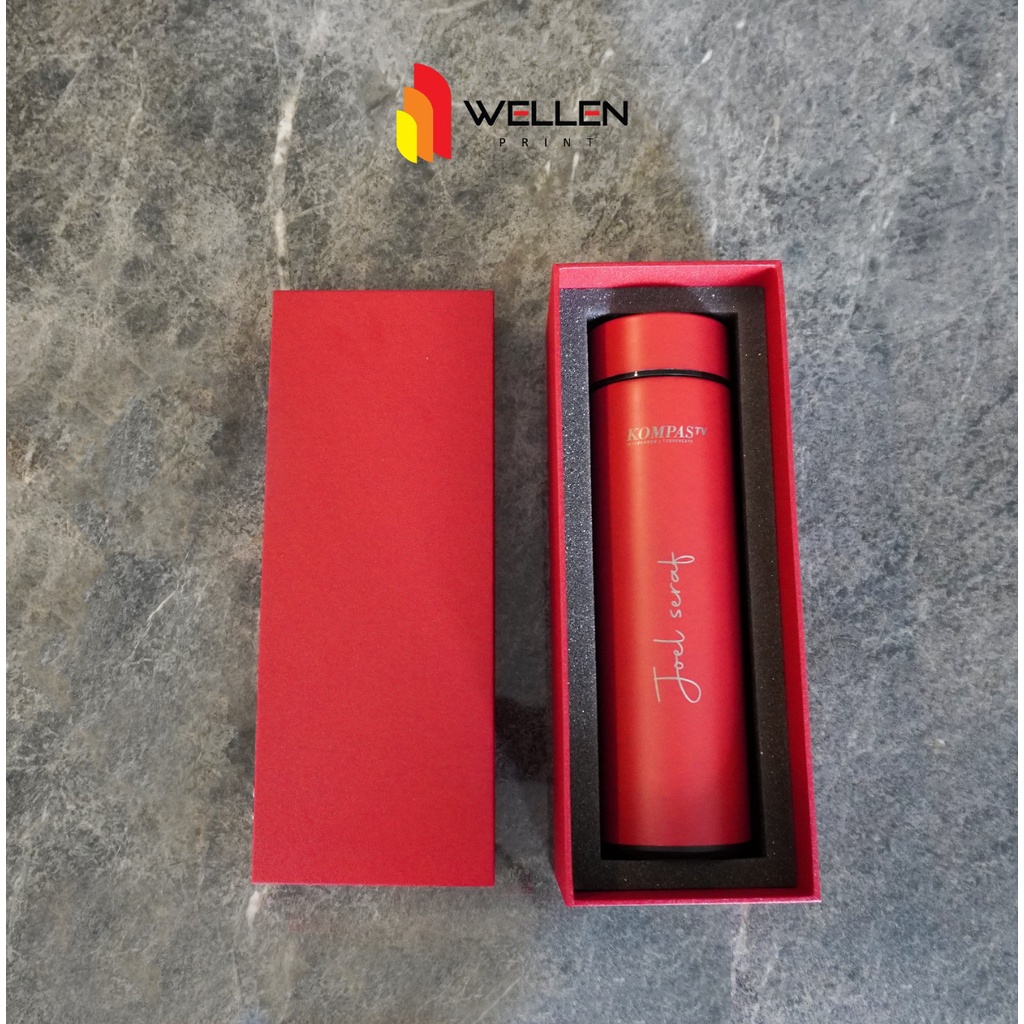 Jual WELLEN PRINT - Hard Box Tumbler Custom Print Packaging Hampers ...