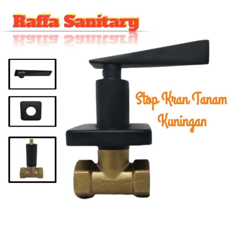 Jual Stop Kran Tanam Kuningan/Kran Shower/Kran Tanam | Shopee Indonesia