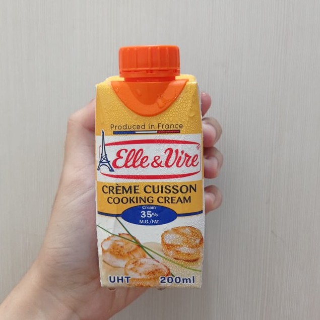 Jual ELLE & VIRE COOKING CREAM KTK 200 G | Shopee Indonesia