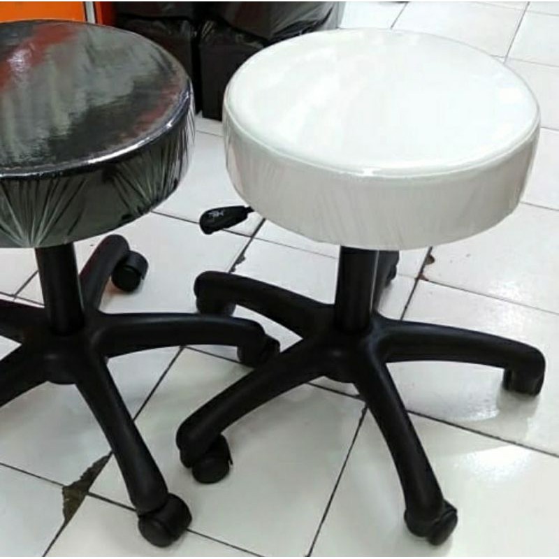 Jual Kursi salon/Kursi Hidrolik Naik Turun/Kursi Ring bulat | Shopee ...