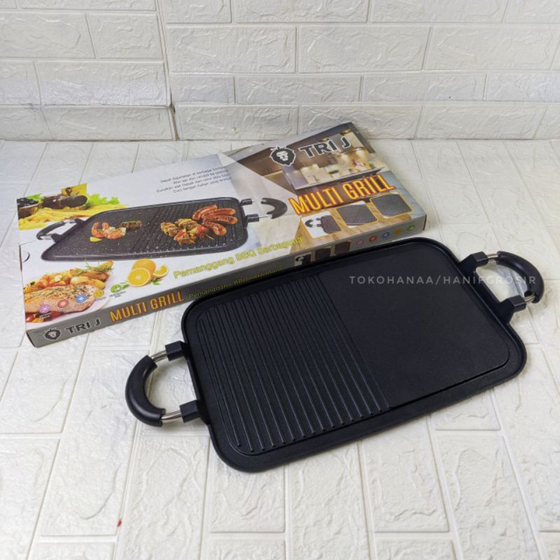 Jual Multi Grill BBQ Pan Panjang - Pemanggan Pan | Shopee Indonesia