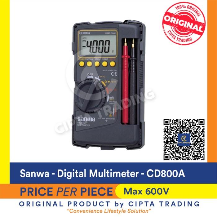 Jual Measuring Sanwa Digital Multimeter Cd800A | Shopee Indonesia