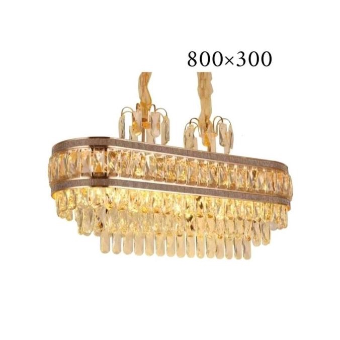 Jual Fl 2125 Lampu Gantung Kristal Modern Klasik 80X30 Meja Makan ...