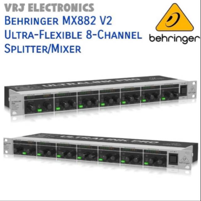 Jual Behringer MX882 V2 Ultra-Flexible 8-Channel Splitter/Mixer ...