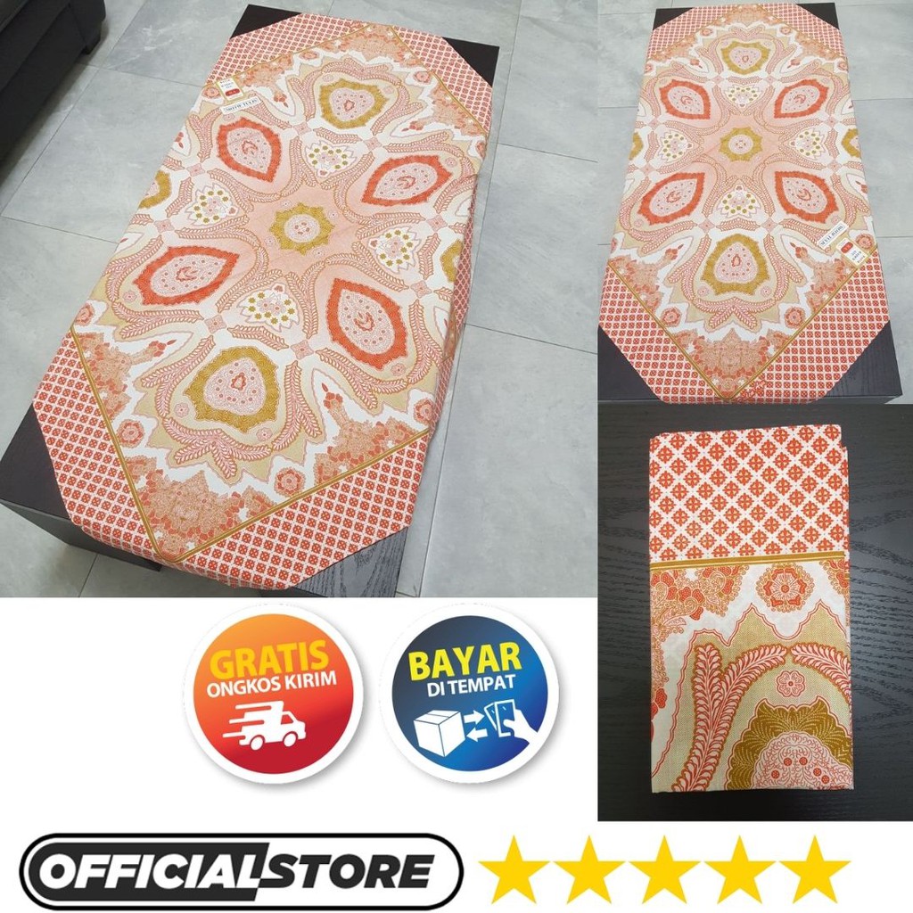 Jual Taplak Meja Tamu Persegi Empat Panjang Kotak Kain Batik Motif ...