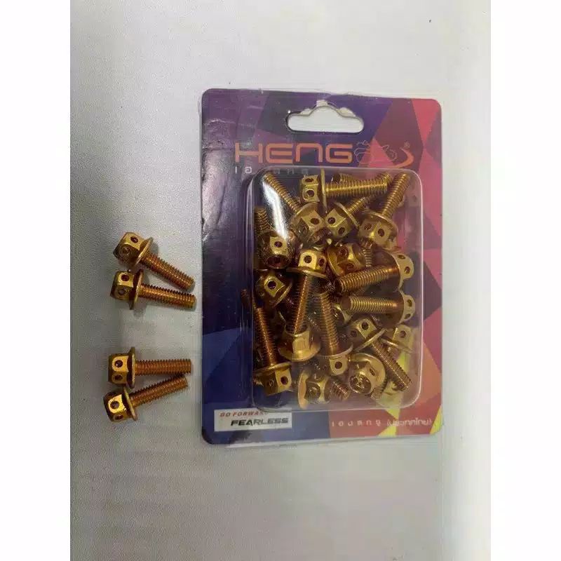 Jual BAUT PROBOLT VISOR BAUT VISOR AEROX SATRIA VIXION NINJA R NINJA RR ...