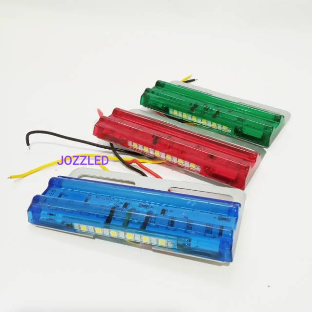 Jual lampu led modul bak truk 2 warna 24v mika anti pecah | Shopee ...