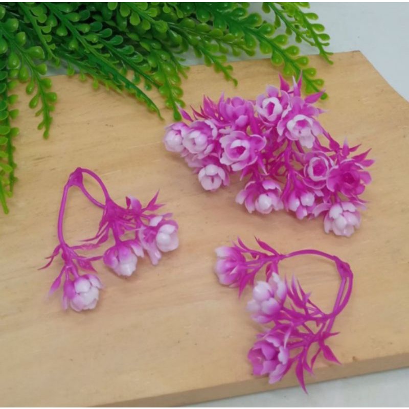 Jual ECER!!! Rumput Binga Mini Rumput Daun Artifisial Hiasan Mahar New ...