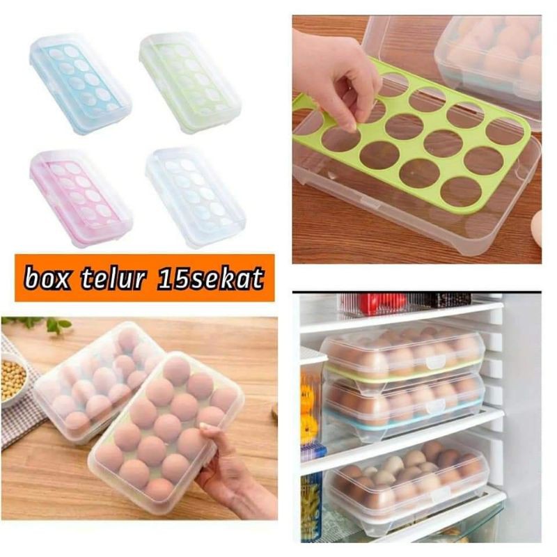 Jual BOX TELUR 15 SEKAT | Shopee Indonesia