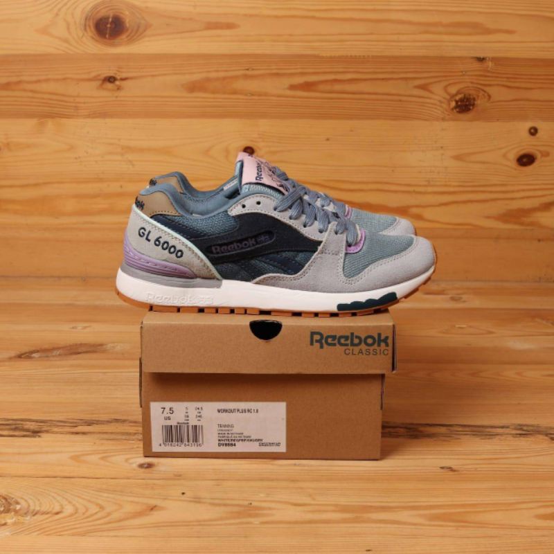 Jual Sepatu Reebok GL 6000 Grey Purple Like Original BNIB Sneakers ...
