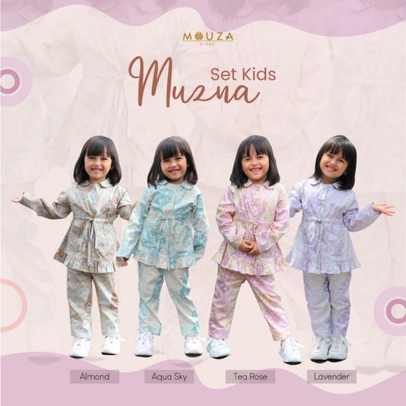 Jual Muzna set kids by mpuza | Shopee Indonesia