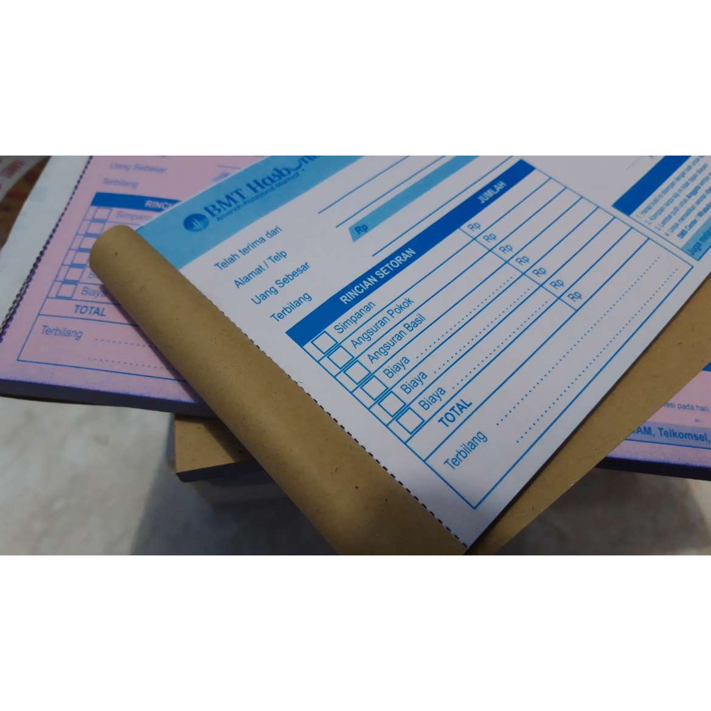 Jual Biaya Porporasi / Cacah pada Nota, Faktur, Kwitansi, Invoice, dll ...